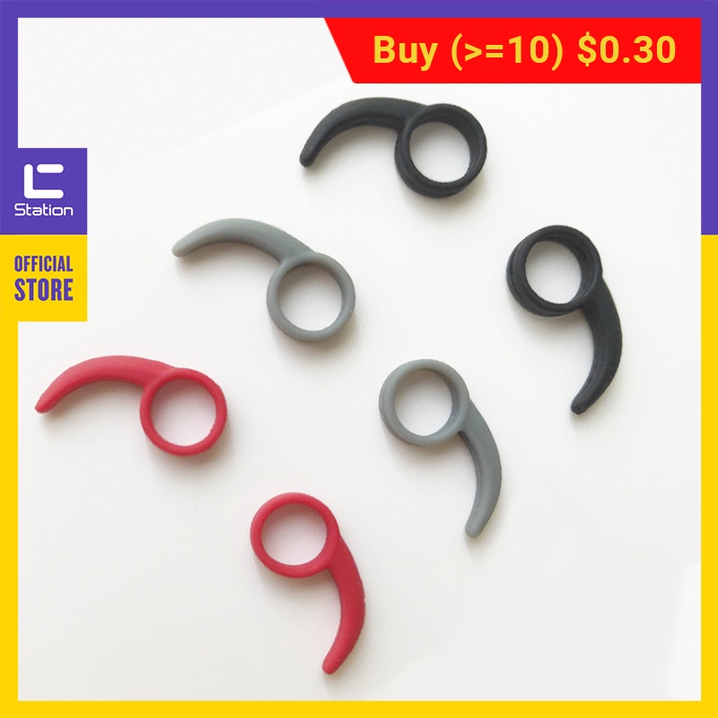 Silicone Ear-Wings Silicone Eartips Exclusive for In-Ear Earbuds and ...
