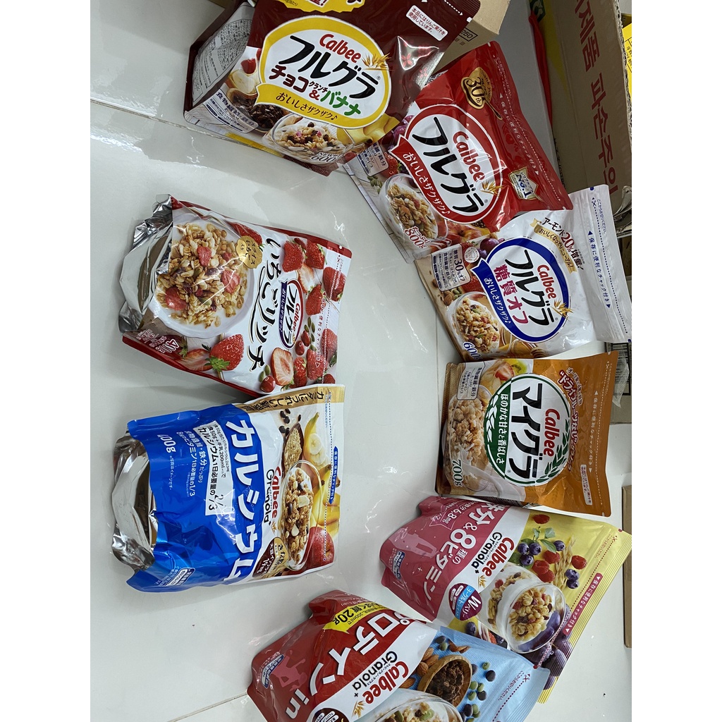 Calbee Cereal, Calbee Japanese Fruit Cereal | Shopee Singapore