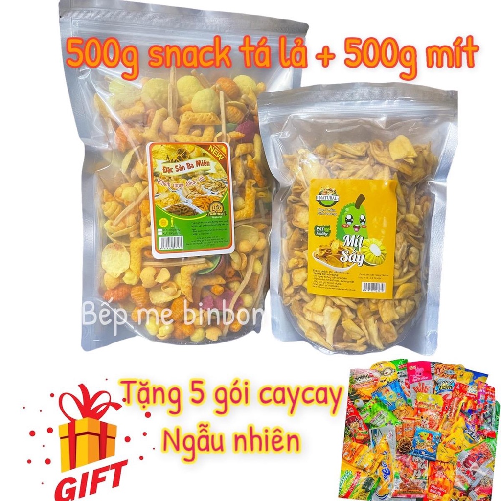 [Free Gift] Combo snack 500g + Dried Jackfruit 500g | Shopee Singapore