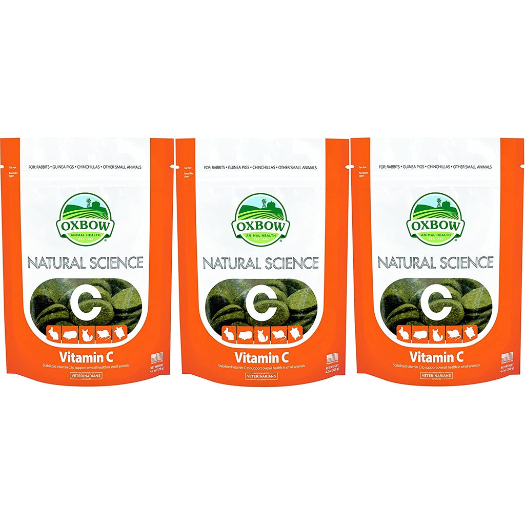 Oxbow Supplement Natural Science Vitamin C [Pack of 3] | Shopee Singapore