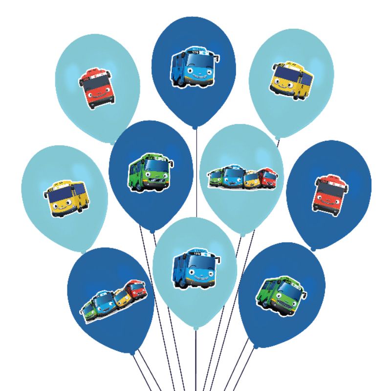 HIASAN DINDING Tayo BALLOONS HAPPY BIRTHDAY BALLOONS BIRTHDAY ...