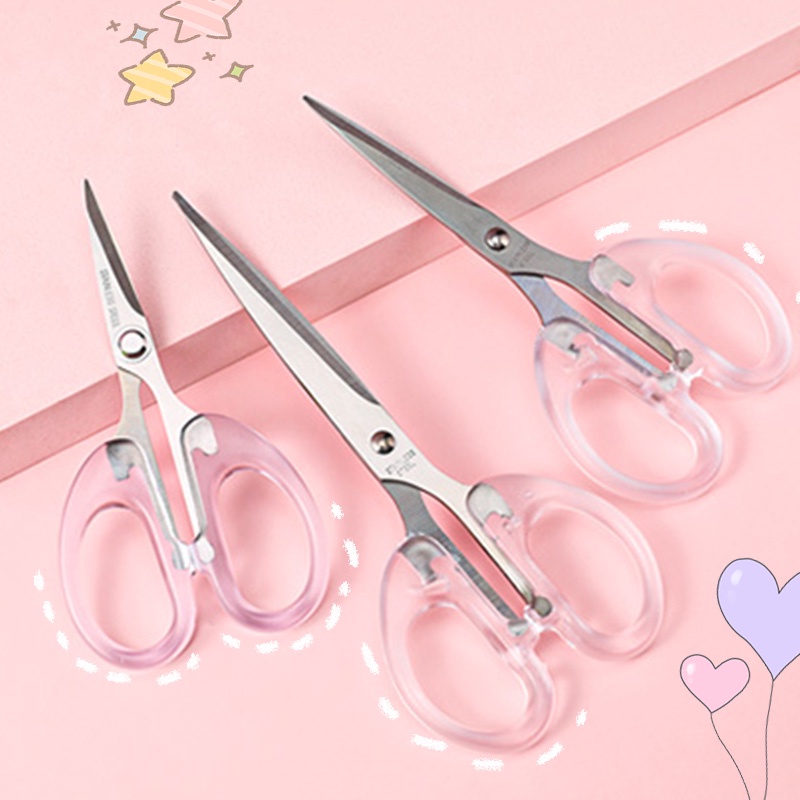 Transparent Small Scissors Handmade Stainless Steel Scissors School ...