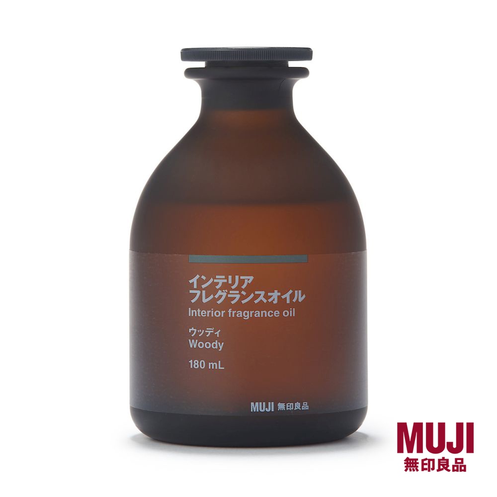 MUJI Interior Fragrance Oil 180ml Woody A21 | Shopee Singapore