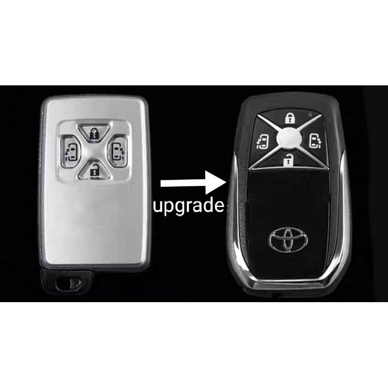 UPGRADE KEYLESS REMOTE COVER TOYOTA ALPHARD VELLFIRE ESTIMA REMOTE ...