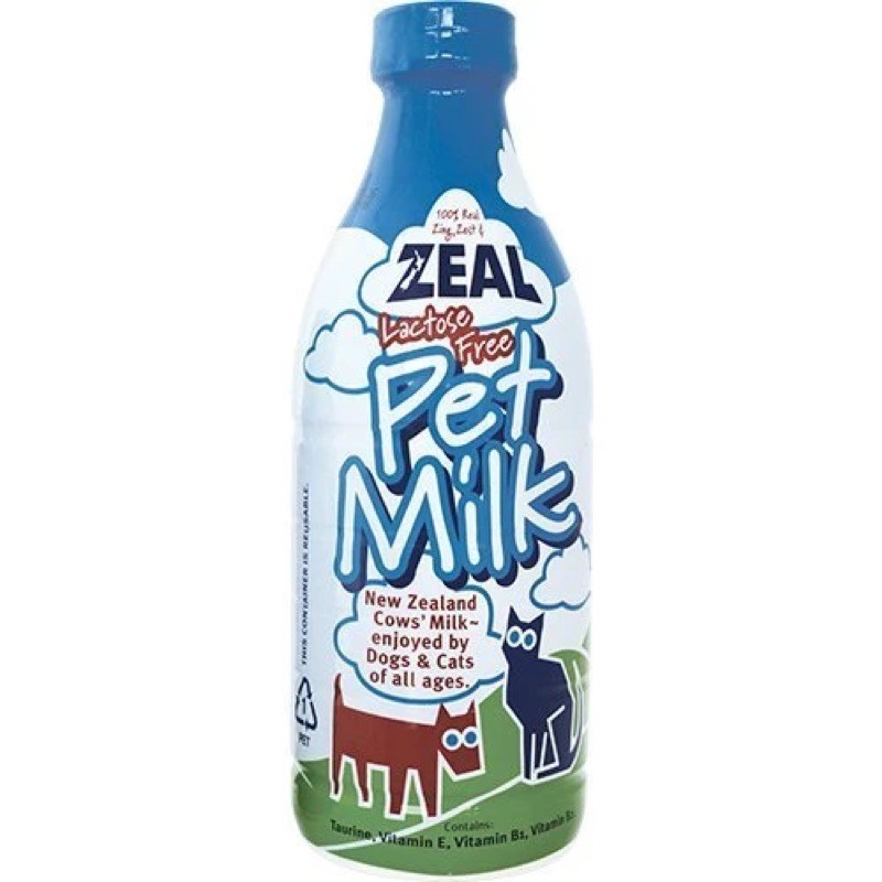 Zeal Pet Milk 380ml / 1L / Cat 255ml ( Bundle Of 6s ) | Shopee Singapore