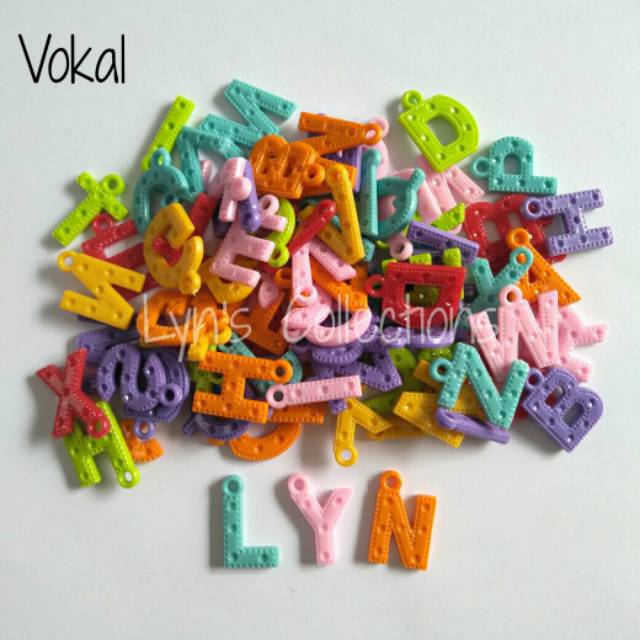 Charm Alphabet / Alphabet ( Vocal Letters) | Shopee Singapore
