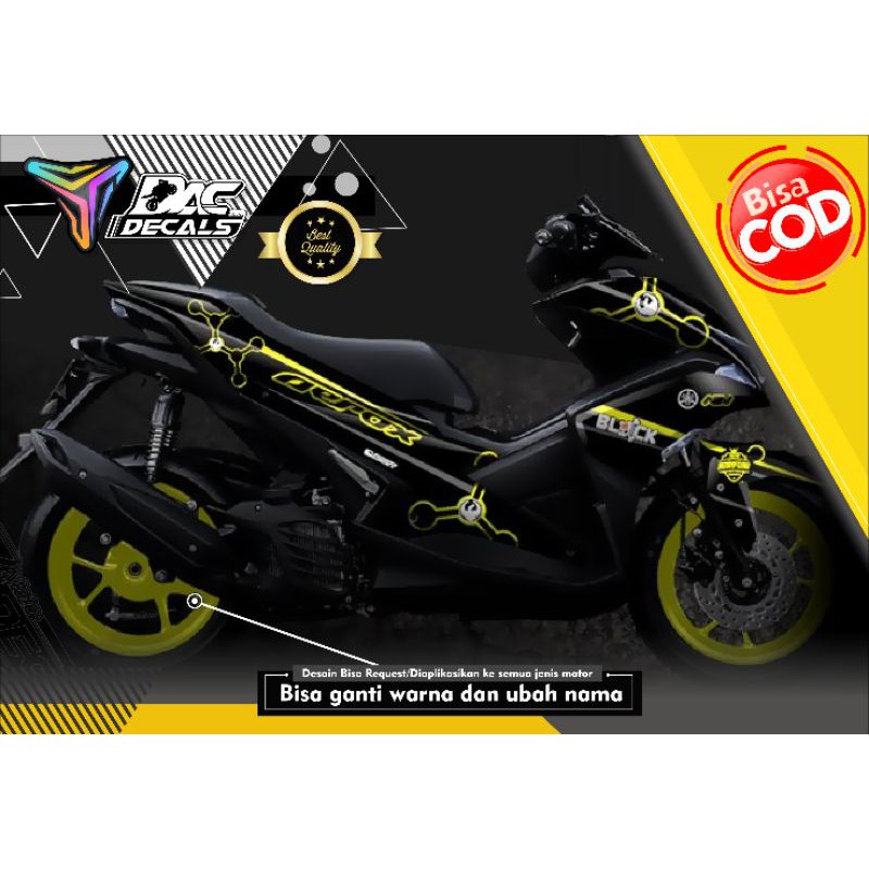 Full body aerox graphic motorcycle sticker | Shopee Singapore