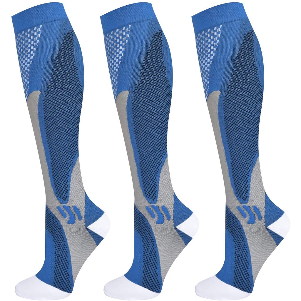 3 Pairs Long Standing Sedentary Vein Veins Middle Socks Made in Taiwan ...