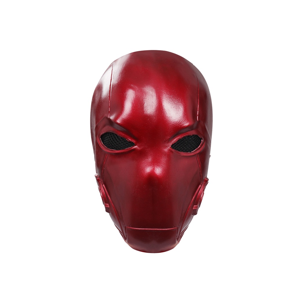 Red Hood Jason Todd Mask Cosplay Latex Masks Helmet Masquerade ...