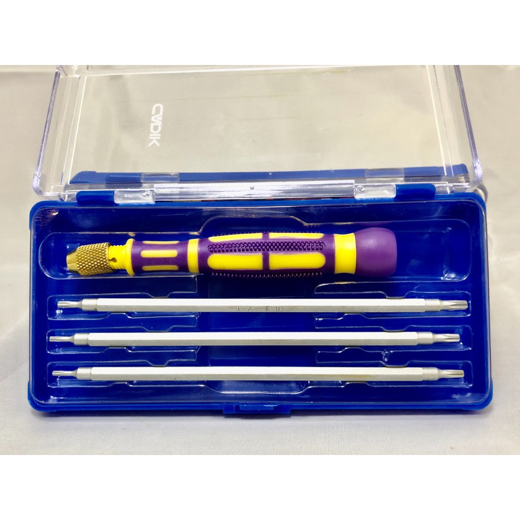 6 in 1 Precision Tamper Star Key Screwdriver Set | Shopee Singapore