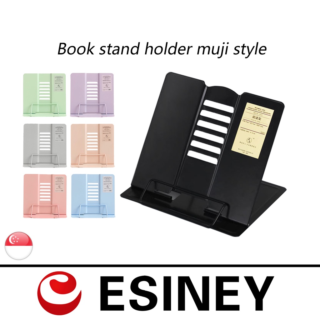 SG Seller Book shelf reading rack creative book holder multi-functional ...