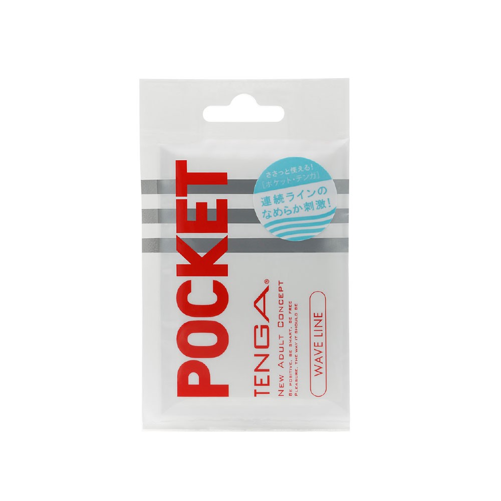 TENGA POCKET - WAVE LINE Mens Disposable Masturbator / Onacup / Adult ...