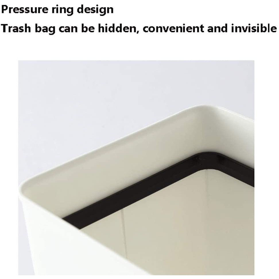 Minimalist Japanese Style Dustbin Trash Can Wooden Lid | Shopee Singapore