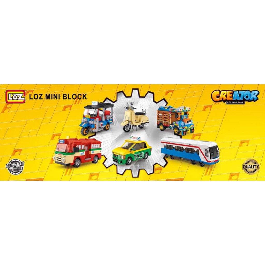 LOZ MINI BLOCK CREATOR Brick Hantaran Throughout Thailand V1 Available ...