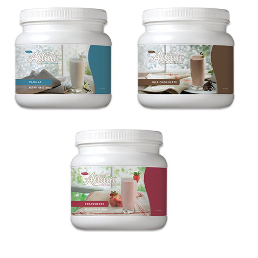 Attain Shake - Chocolate / Vanilla / Strawberry Melaleuca F1 Protein ...