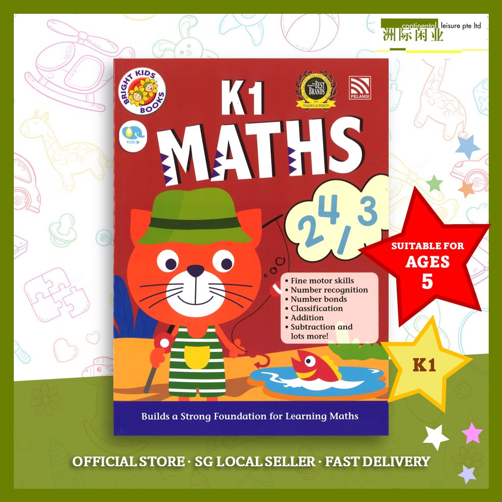 Bright Kids: K1 Maths / 9789672856825 | Shopee Singapore