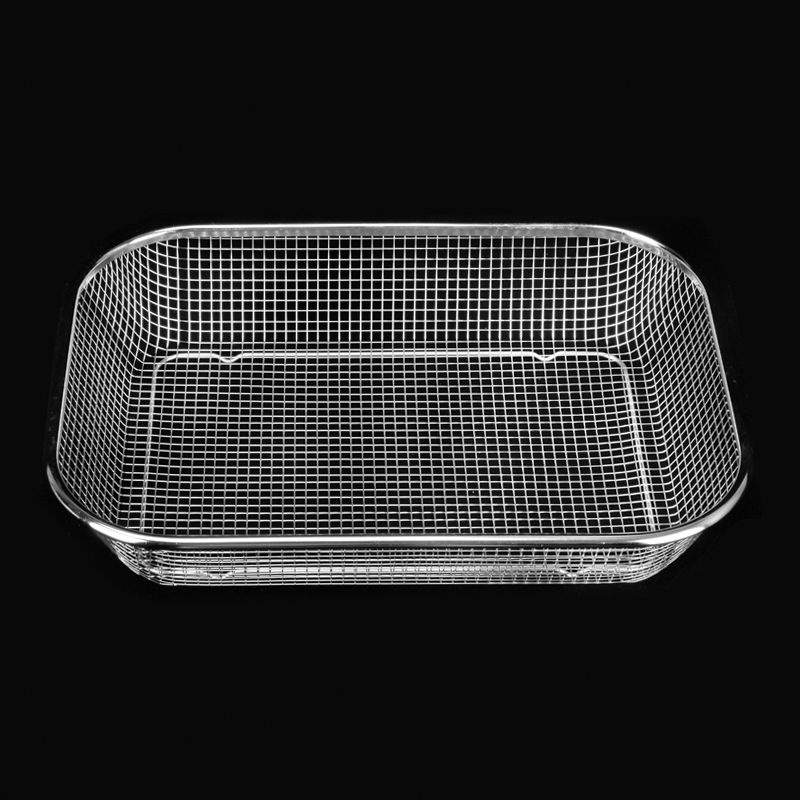 Stainless Steel Thick Steel Wire Mesh Sieve Kitchen Vegetable Fruit ...
