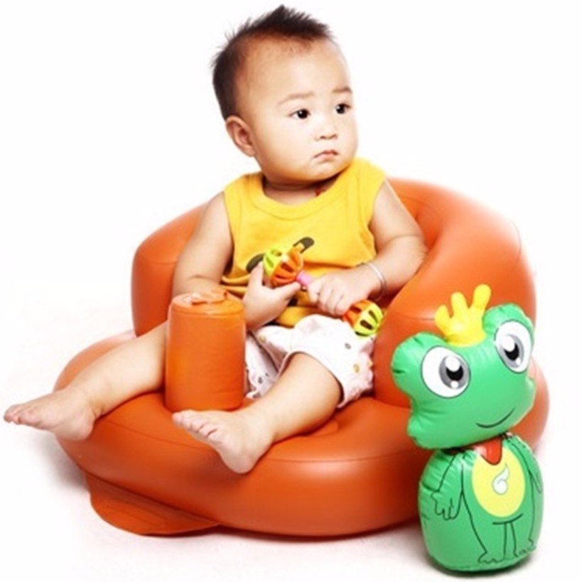 Inflatable Air Baby Child Kids Sofa Travel Bath Bouncy Chair Tub Seat ...