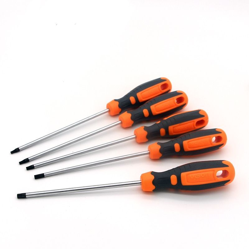 1pc Long Torx Screwdriver with Hole Steel T8 T10T15 T20 T25 T27 T30 ...
