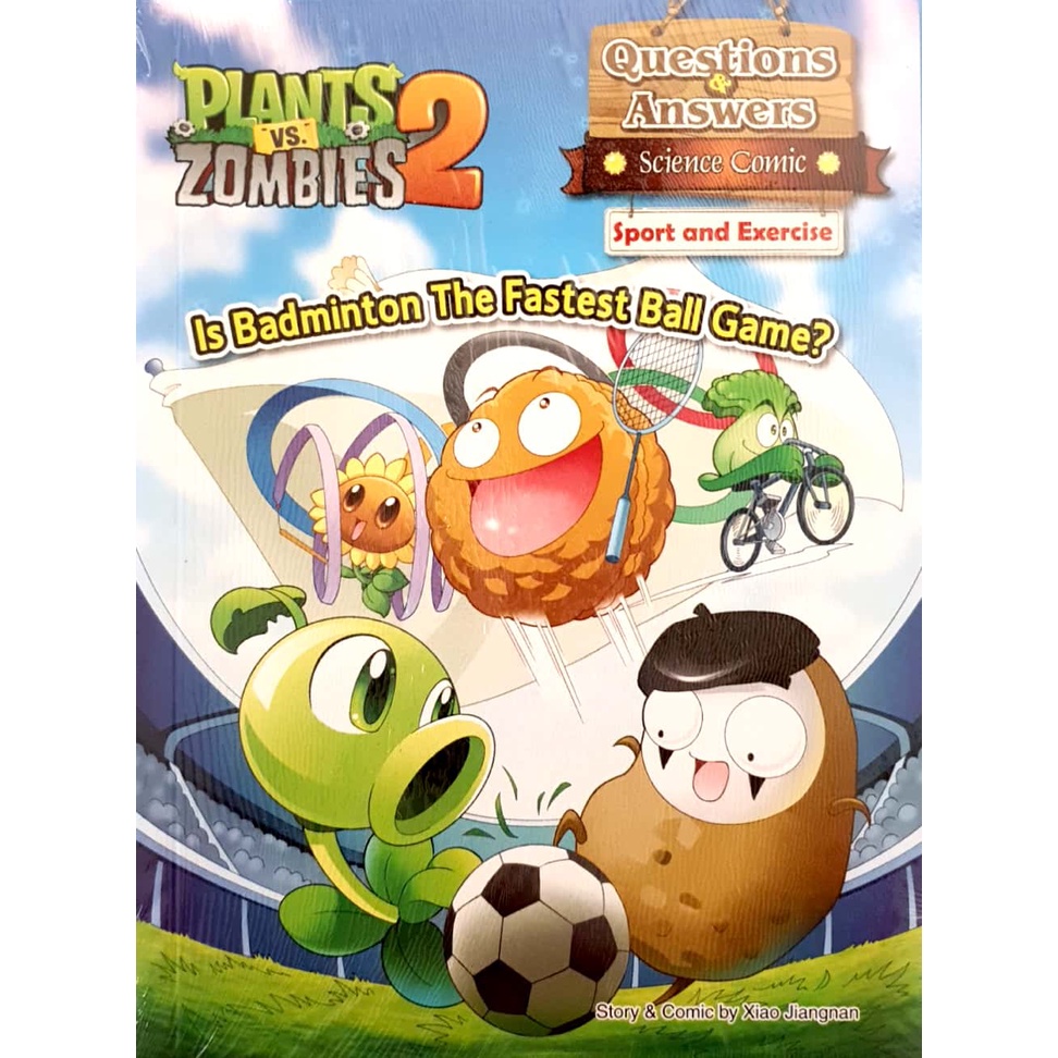 PLANTS VS ZOMBIES 2 COMIC BOOK - QUESTIONS & ANSWERS ( EDUCATIONAL ...