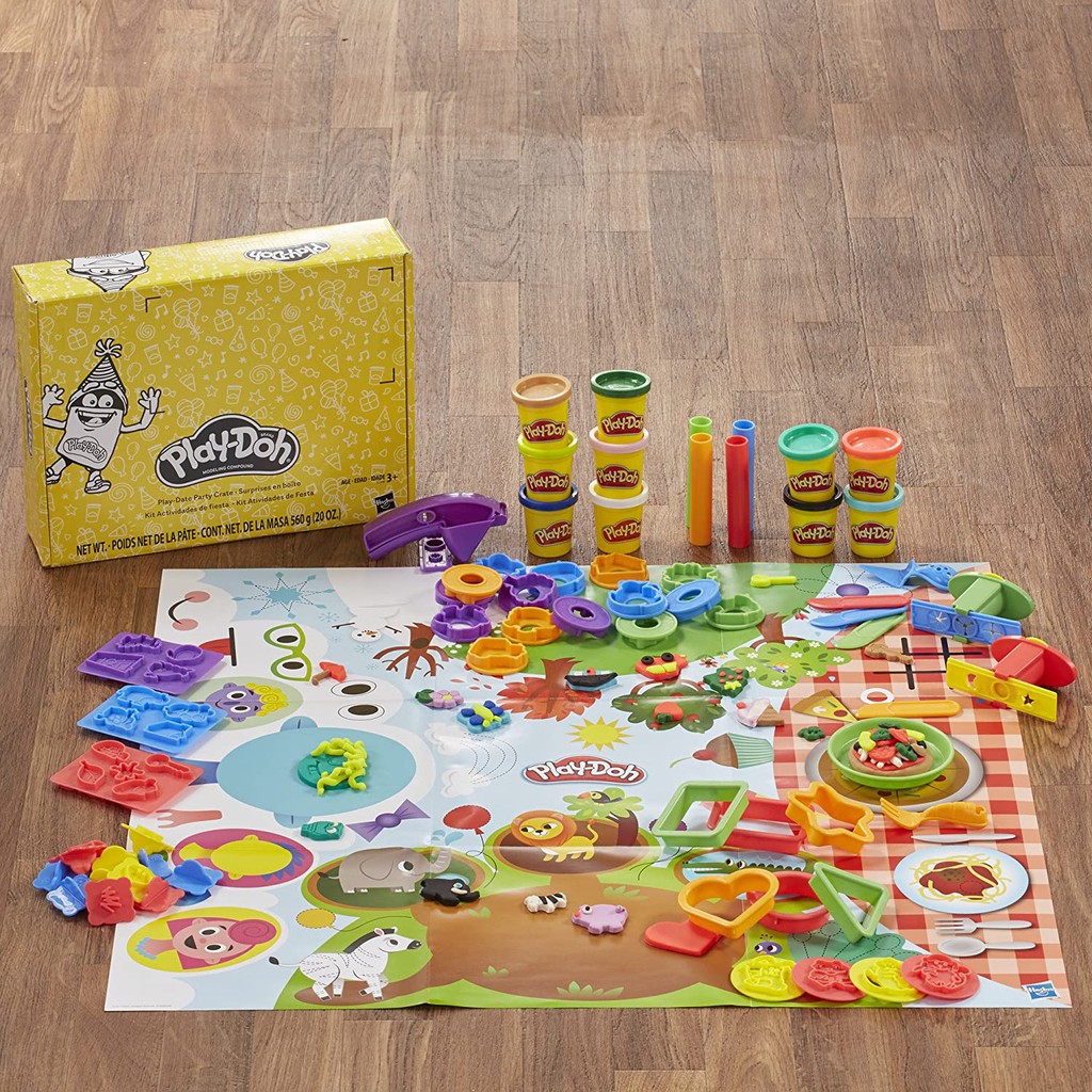 Play Doh Play Date Party Crate Arts & Crafts | Shopee Singapore