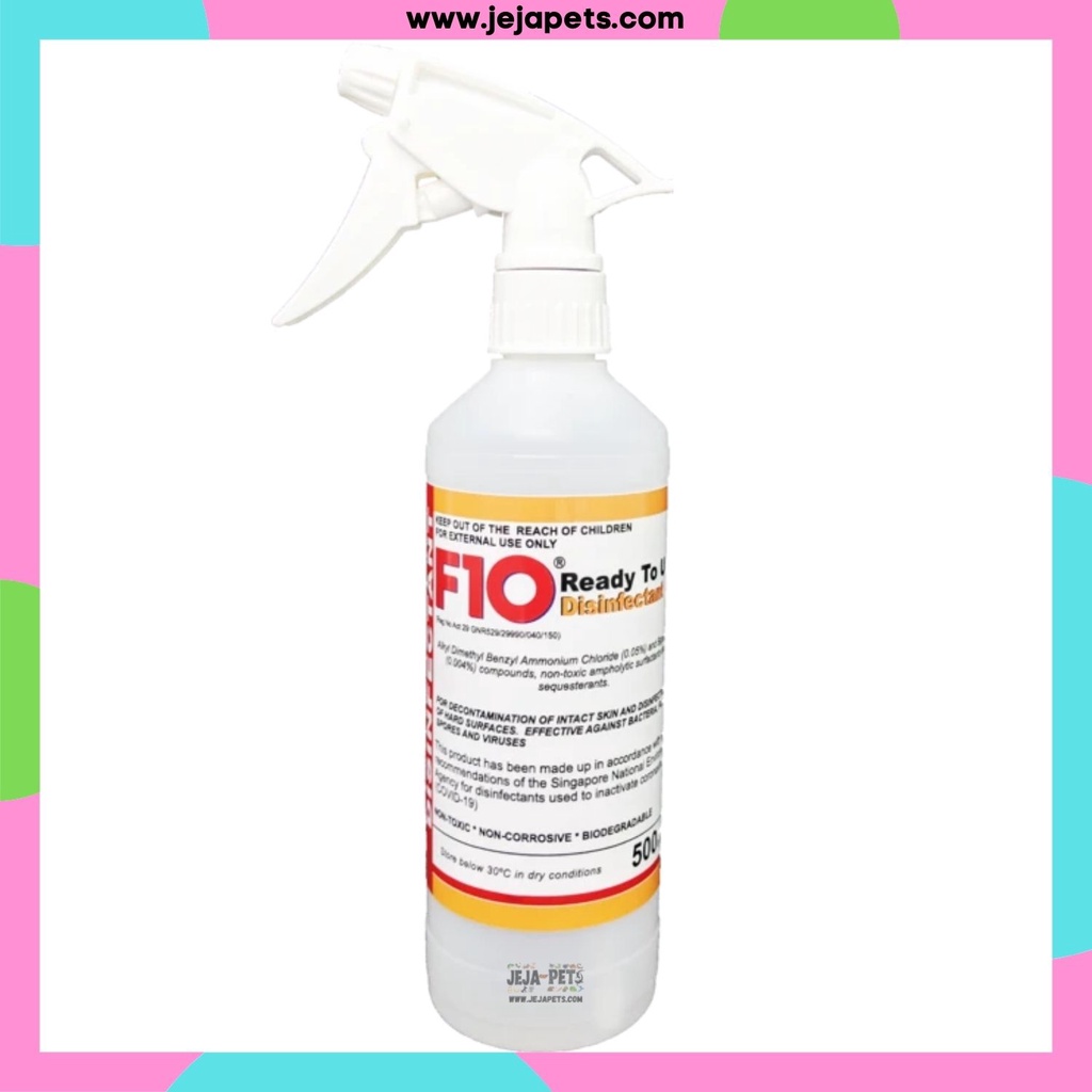 [AUTHORIZED SELLER] F10 Ready to Use Disinfectant and Sanitizer - 100ml ...