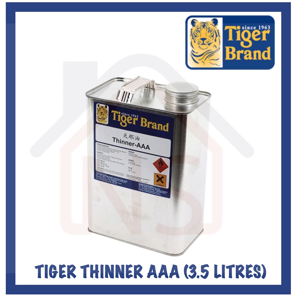 TIGER Thinner AAA 3.5 Litre | Shopee Singapore