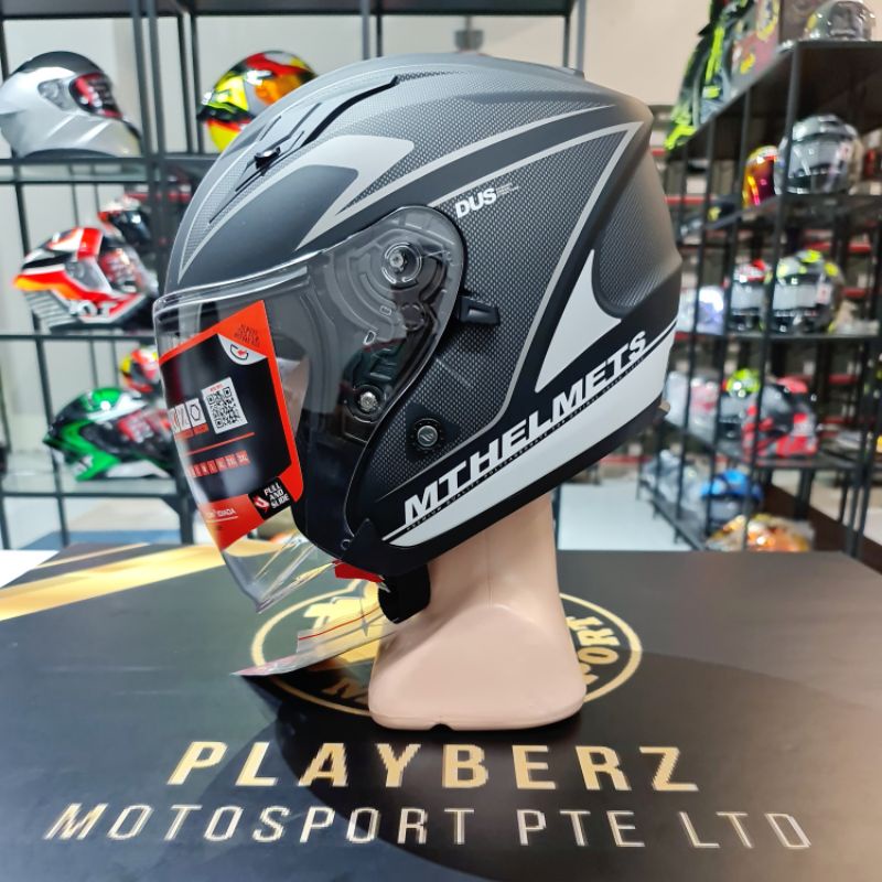 MT *PSB APPROVED SV AVENUE MATT GRAPHIC HELMET | Shopee Singapore