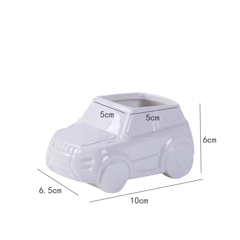 succulent pot /car succulent pot/ small plants pot with base : pumpkin ...