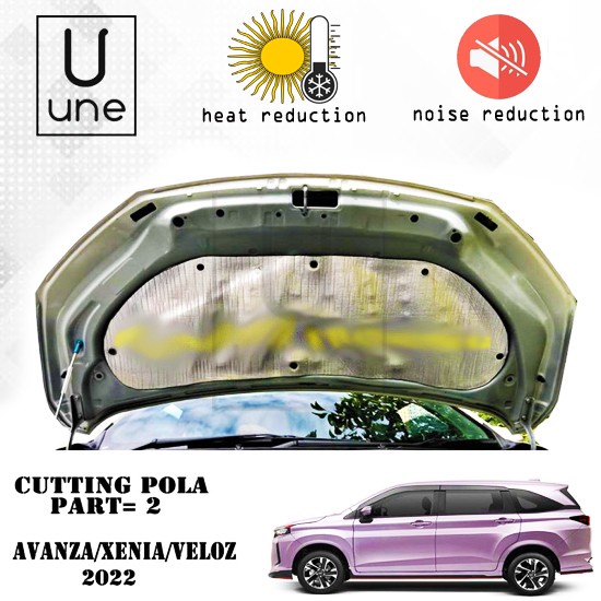 MESIN Avanza-xenia-veloz 2022 engine hood heat damper full hood ...
