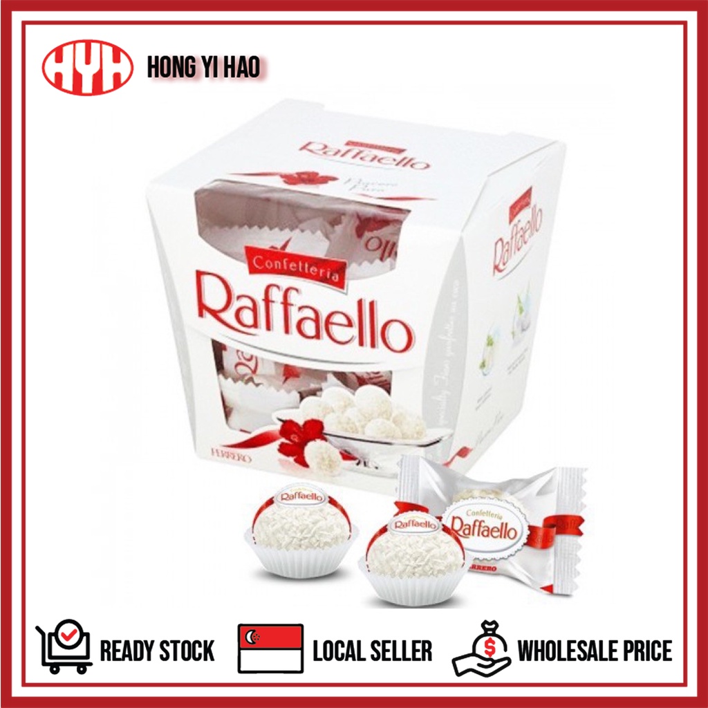 Ferrero Raffaello Coconut Chocolate T15 (150g) | Shopee Singapore