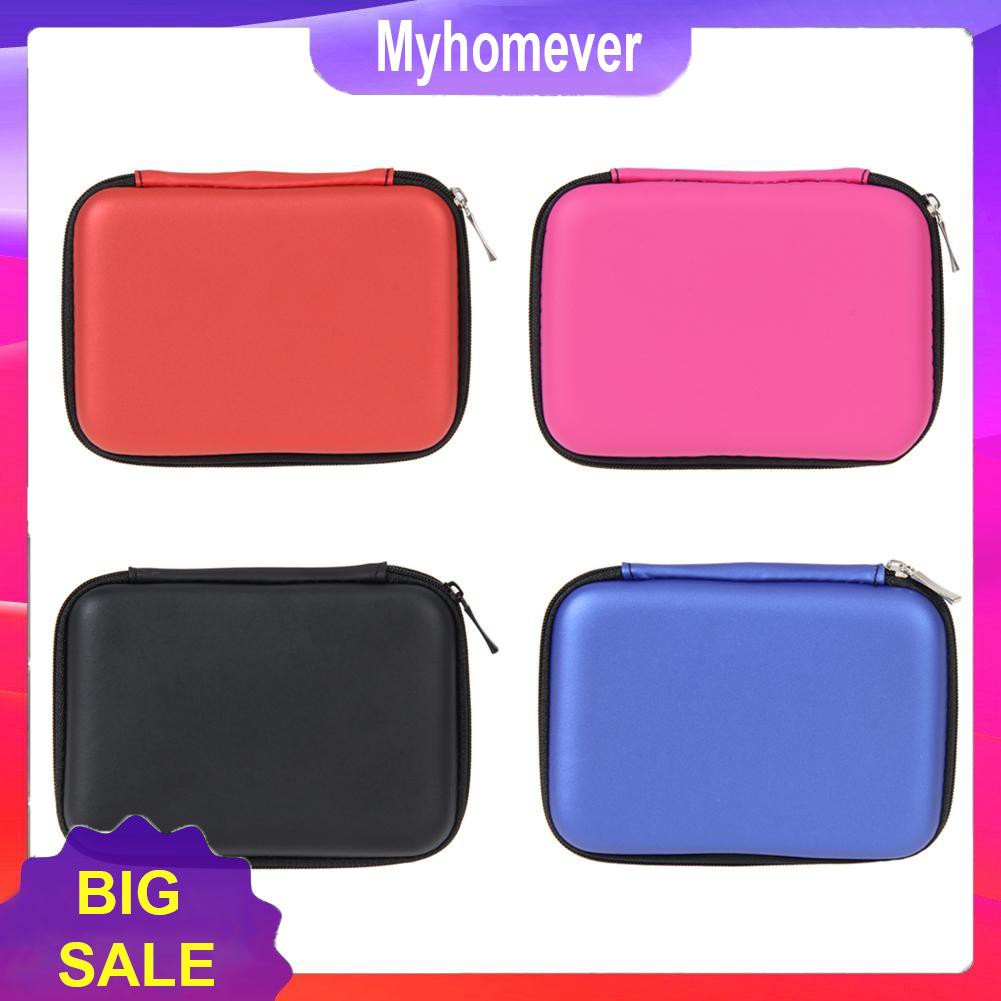 【myhomever】2.5/3.5 inch Portable EVA Hard Case Pouch Storage Bag ...