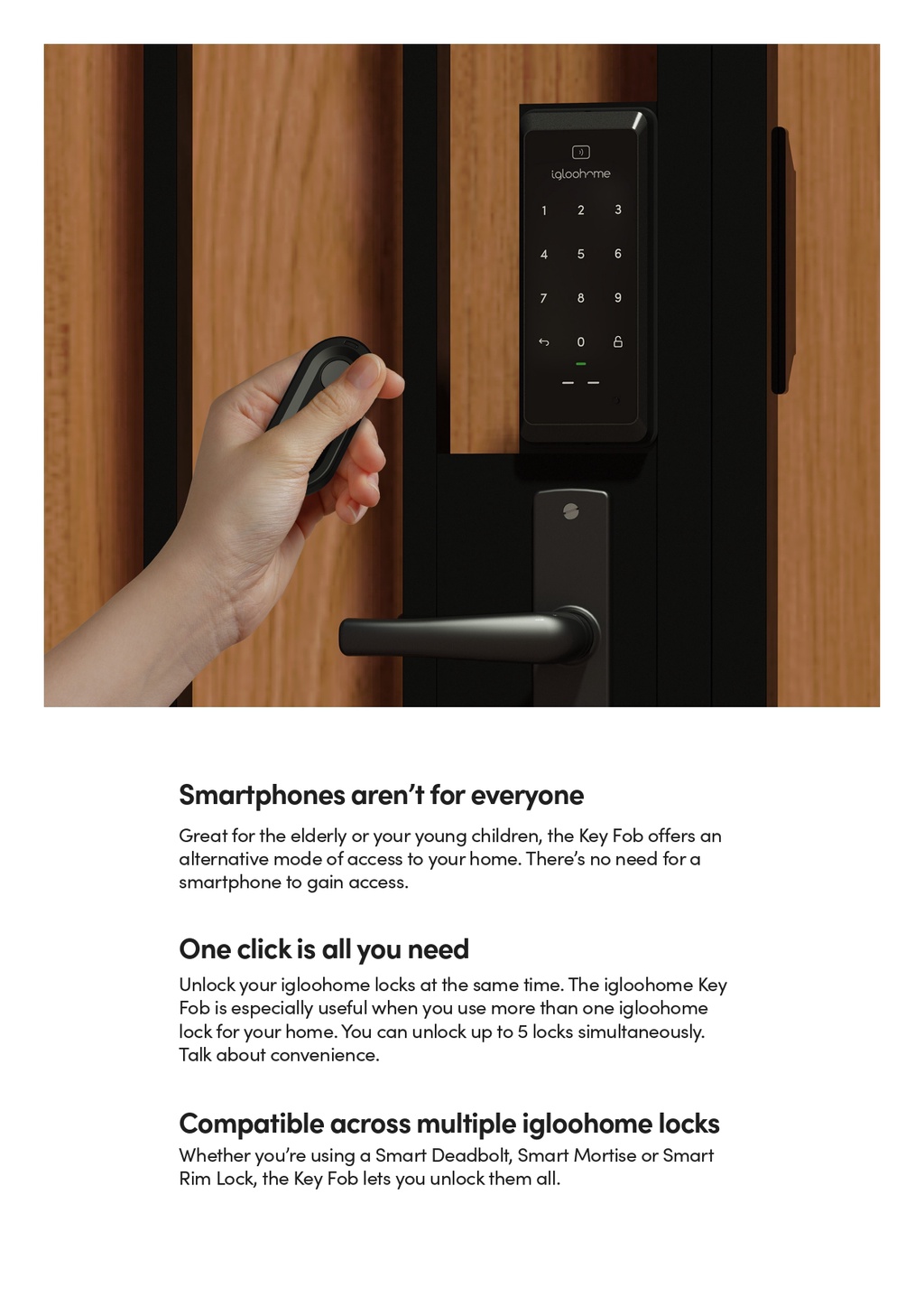 Igloohome Bluetooth Key Fob (IEF1) | Shopee Singapore