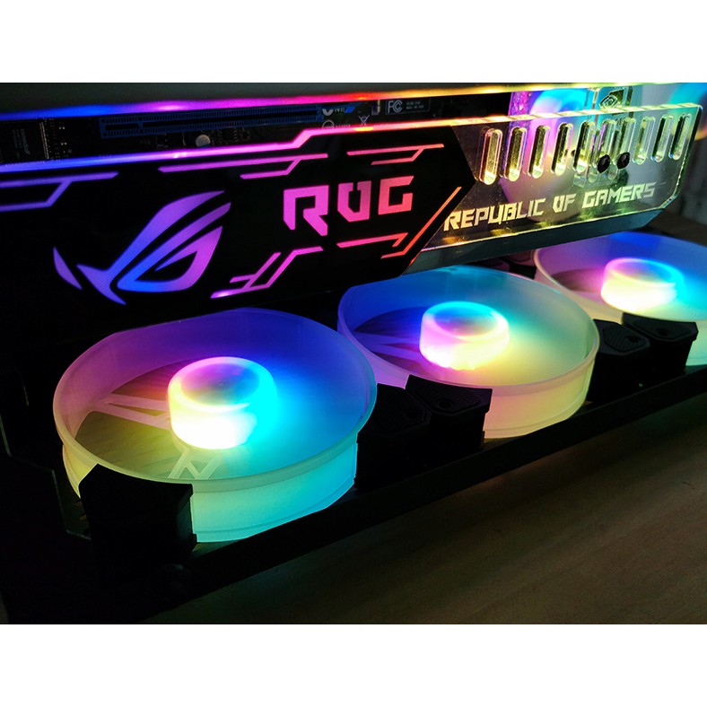 CoolMoon ARGB FAN(3 FANS PACKAGE) | Shopee Singapore
