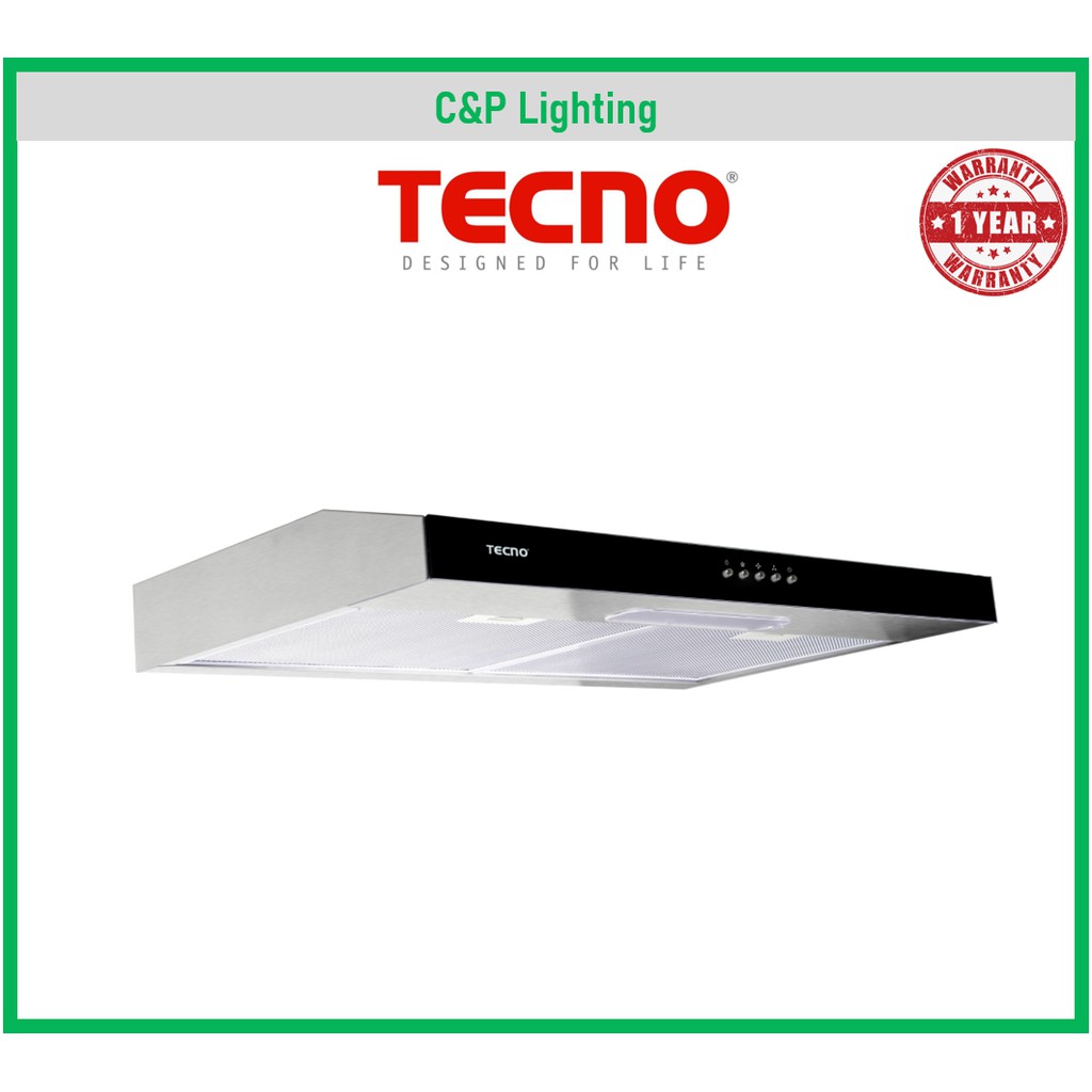 Tecno 60cm Slim Line Cooker Hood TCH6011TL | Shopee Singapore