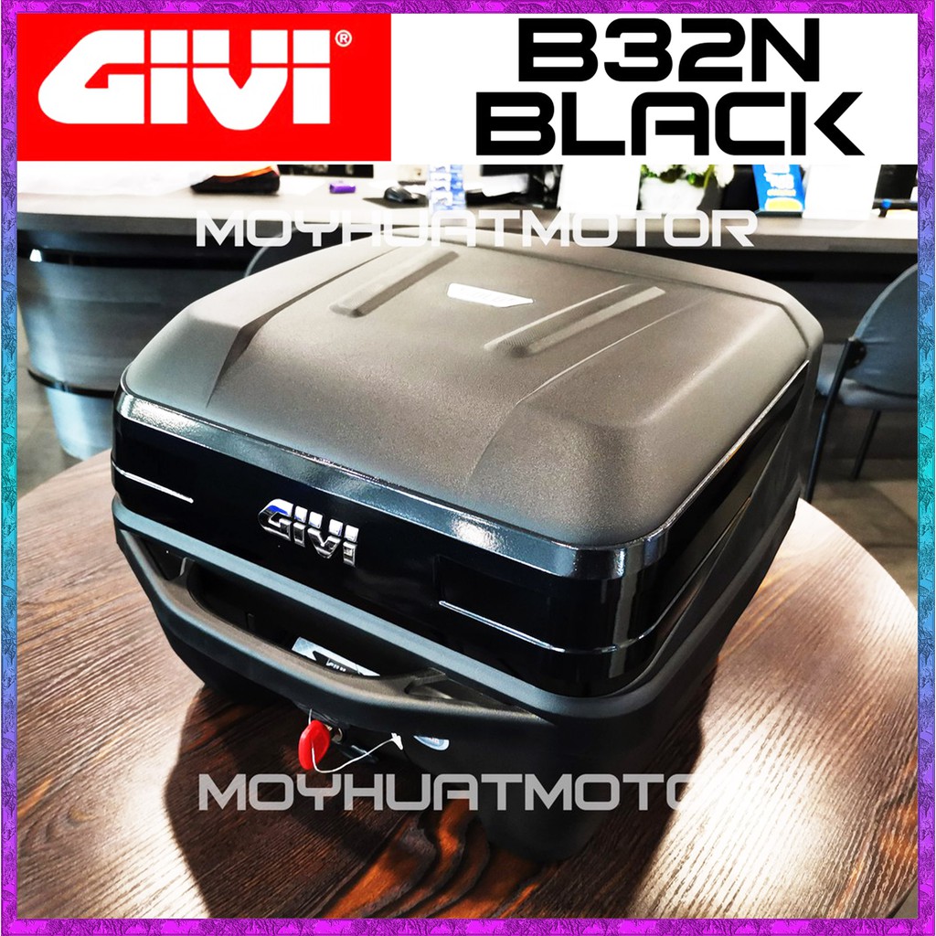 LIMITED EDITION GIVI B32NB B32N 32Litre Black Version / GIVI BOX B 32 N ...
