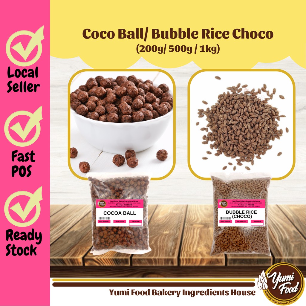 Coco Ball/ Bubble Rice Chocolate/ Choco | Shopee Singapore