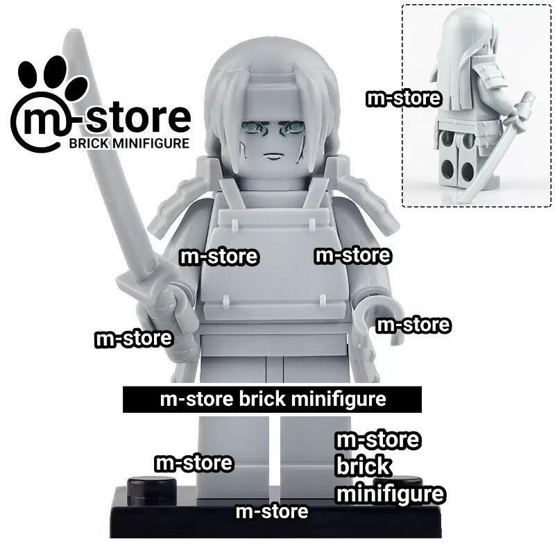 Brick naruto hashirama senju valley of the end mini toy figure | Shopee ...
