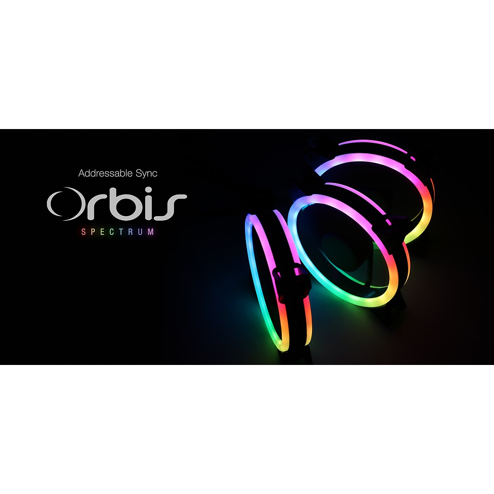 Tecware Orbis Spectrum 120mm RGB Single Pack Casing Fan | Shopee Singapore