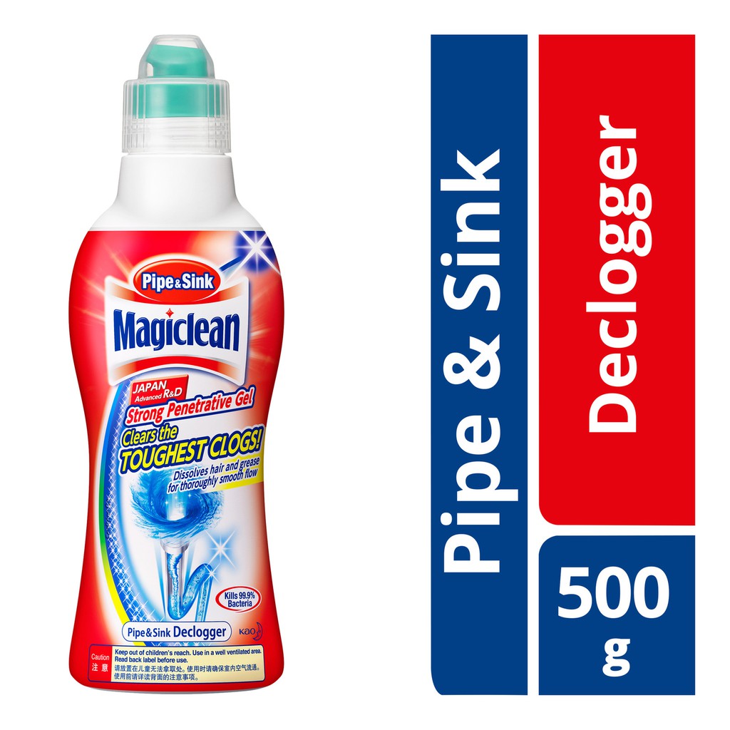 Magiclean Drain, Pipe & Sink Declogger 500g | Shopee Singapore