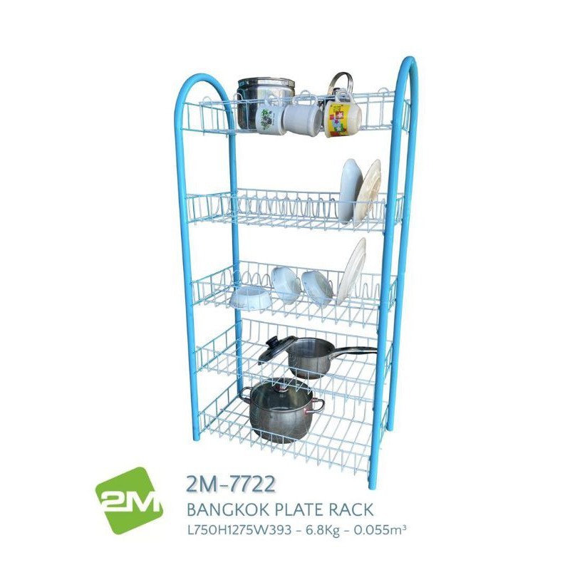 5 LAYER PLATE RACK/LARGE 5 TIER STAGE SHELF | Shopee Singapore