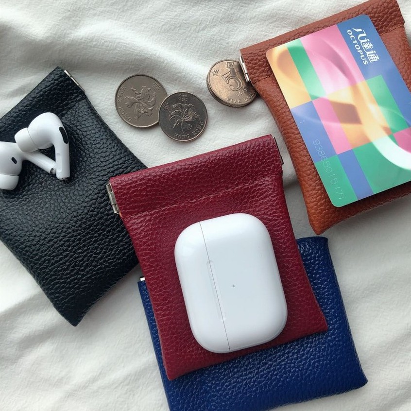 【Ready Stock】Boutique mini coin purse zipper small bag key bag Storage ...
