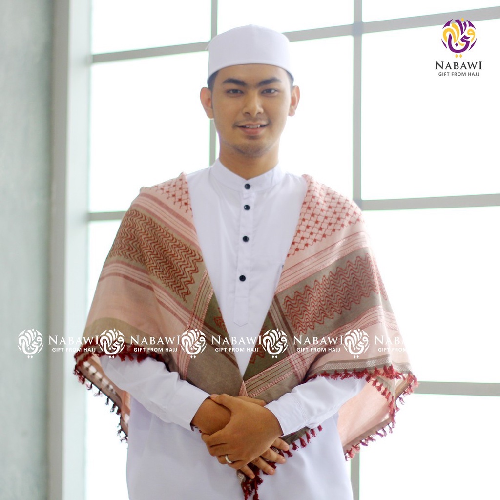 Arab Hajj Turban Mansyur Jayqot Keffiyeh Shemagh Prayer Equipment Hajj ...