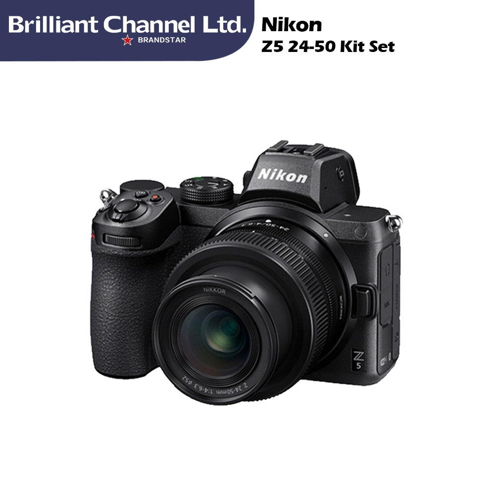 Nikon Z5 Mirrorless Camera / With 24-50mm Lens / With 24-200 Lens Kit Set | Shopee Singapore