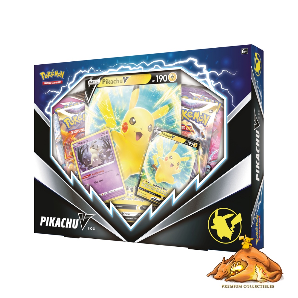 Pokemon TCG Pikachu V Box | Shopee Singapore