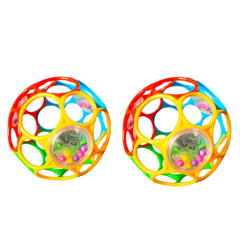 Mary Grasp Ball Soft Ball Toy Grasp Rattle Sensory Teether Toy Pliable ...