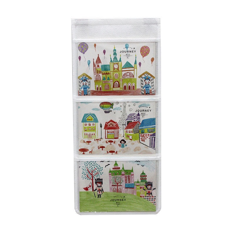 Kindergarten Art Works Display Bag A4 Transparent Drawing Book Buggy ...