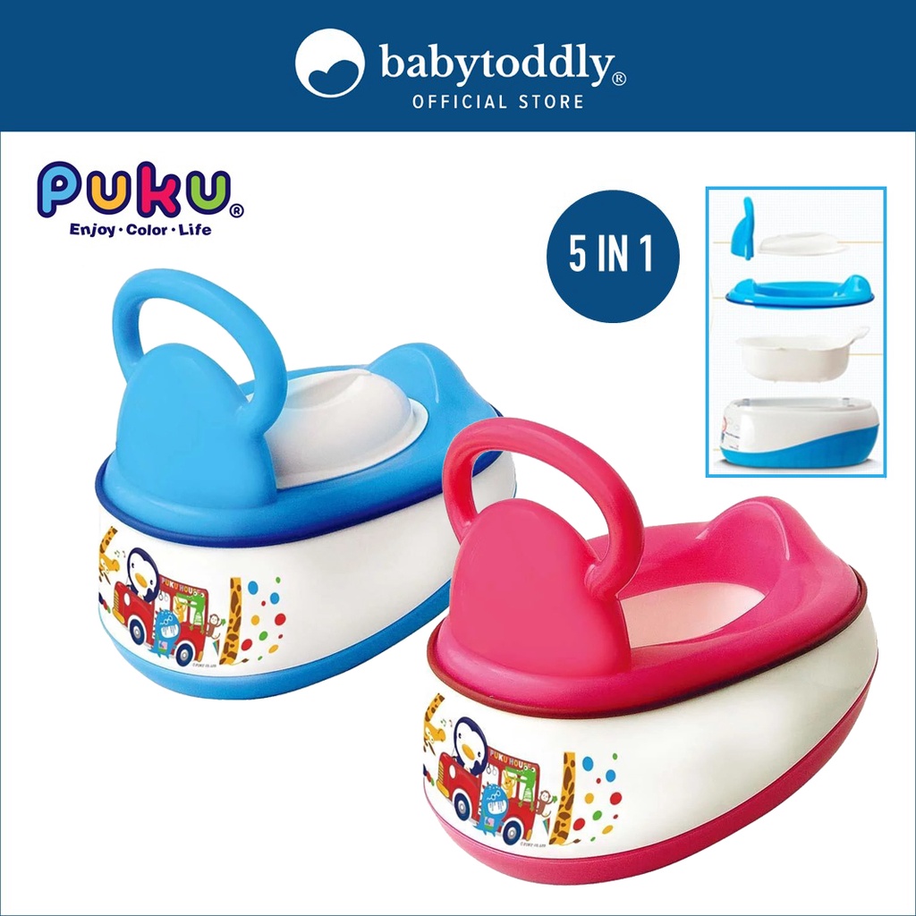 Puku 5 In 1 Training Potty | Shopee Singapore