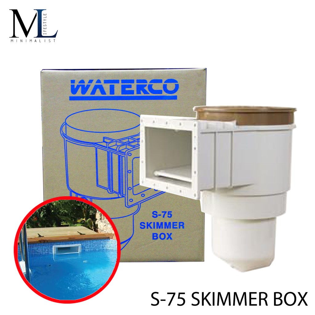 Minimalist Lifestyle: WATERCO S75 Skimmer Box For Swimming Pool/ Fiberglass Pool (1/SET ...