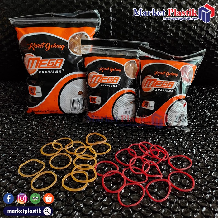 Mega Yellow Rubber/Rubber Band 250gram | Shopee Singapore